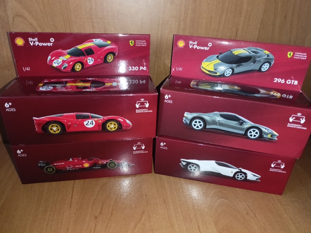 Cała kolekcja aut shell ferrari zdalnie sterowane | Rybnik | Kup teraz ...