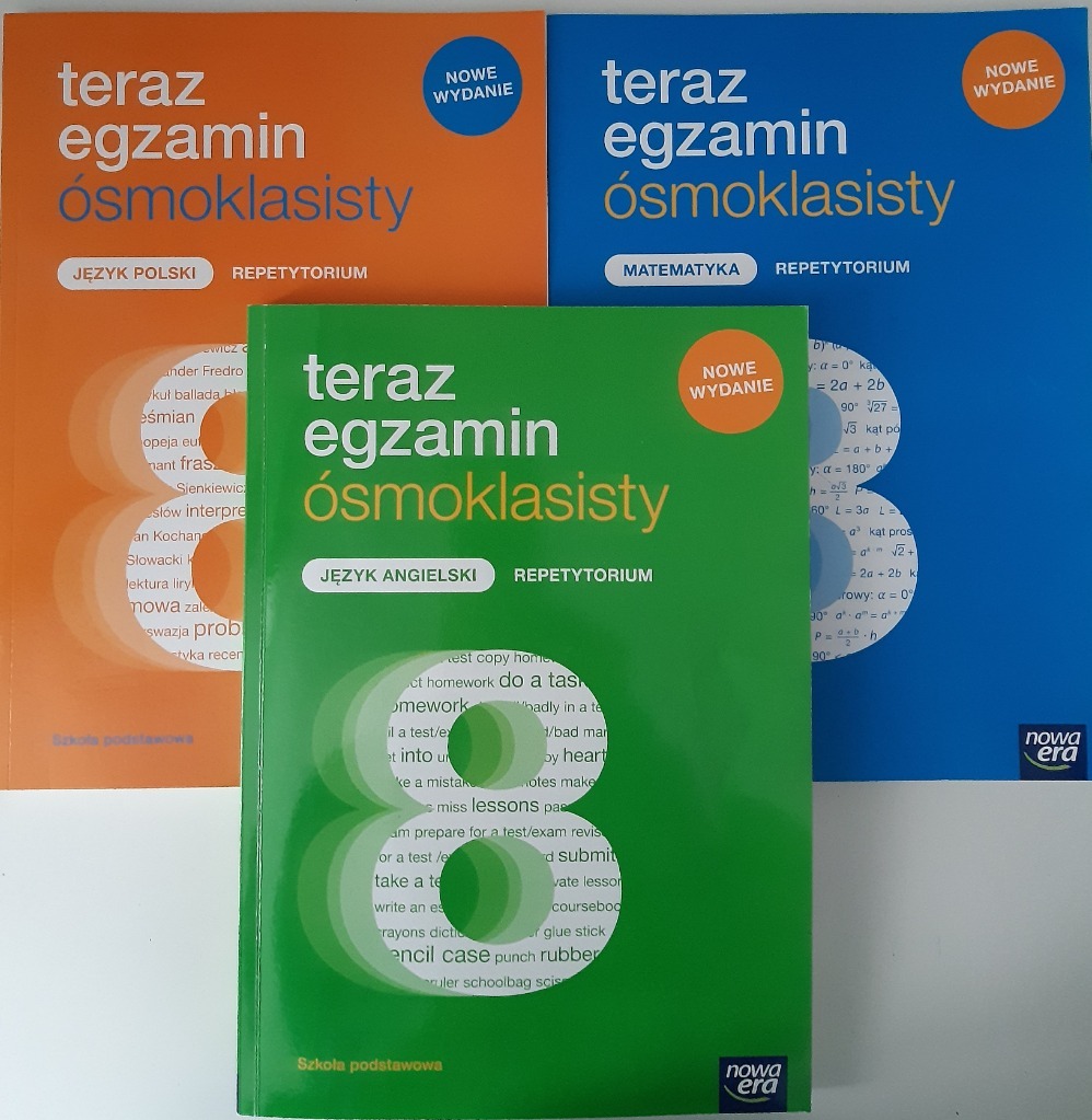 Teraz egzamin ósmoklasisty. Repetytorium. Nowa Era | Sosnowiec | Kup ... Teraz egzamin ósmoklasisty. Repetytorium. Nowa Era | Sosnowiec | Kup ...