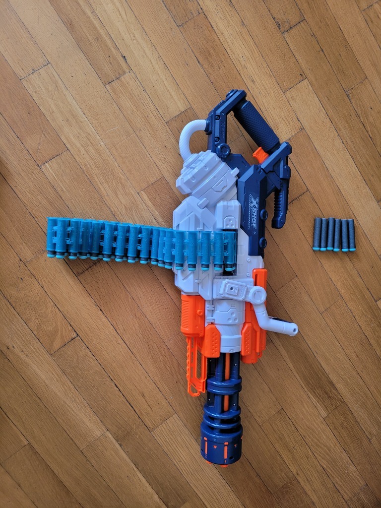 Nerf minigun karabin | Warszawa | Ogłoszenie na Allegro Lokalnie
