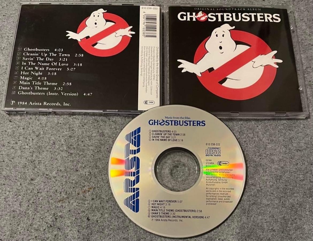 Music from the film GHOSTBUSTERS. Original Soundtrack Album. | Kurów ...