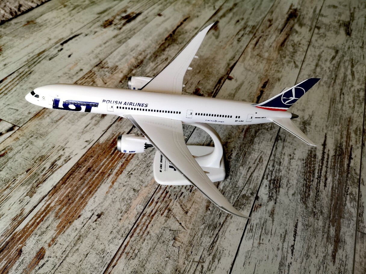 Model B787-9 Dreamliner LOT Polish Airlines 1:200 | Warszawa | Kup ...