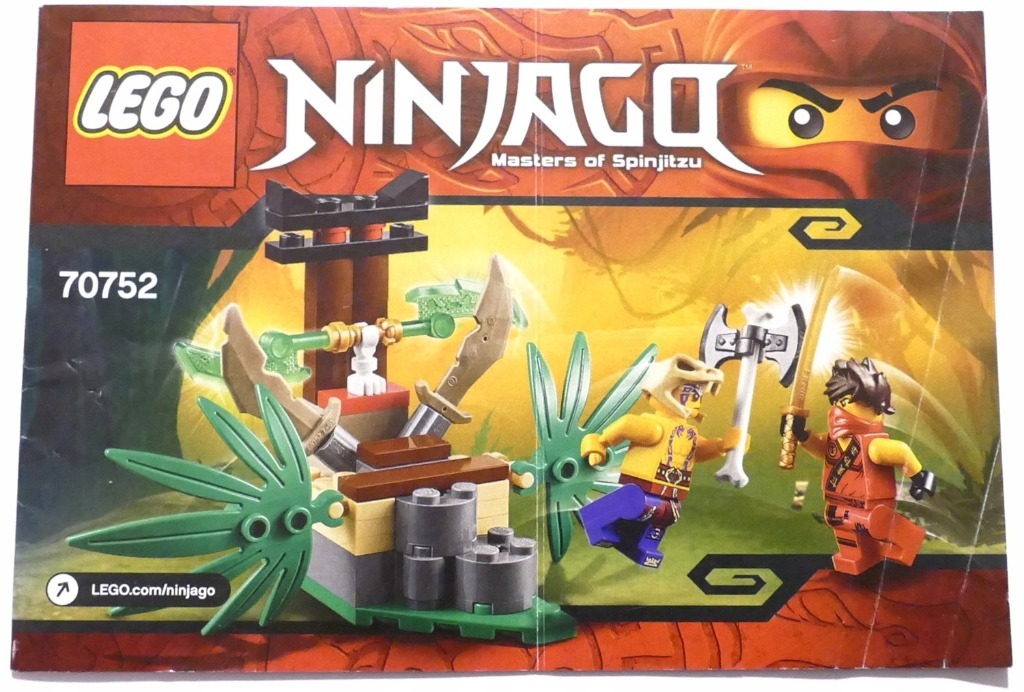 Lego instrukcja do LEGO NINJAGO 70752 | Kraków | Ogłoszenie na Allegro ...