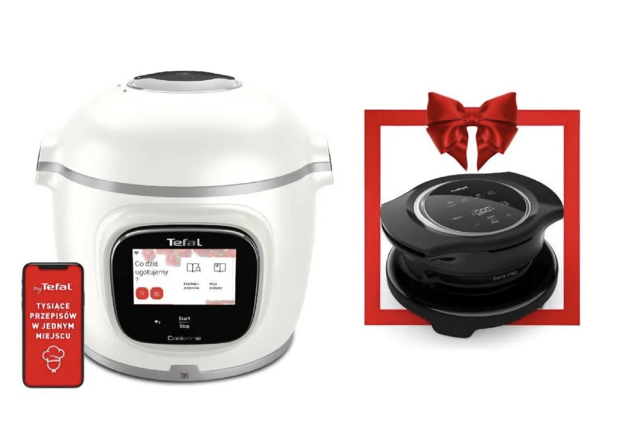 Multicooker Tefal COOK4ME TOUCH PRO CY9431 plus Pokrywa do opiekania ...