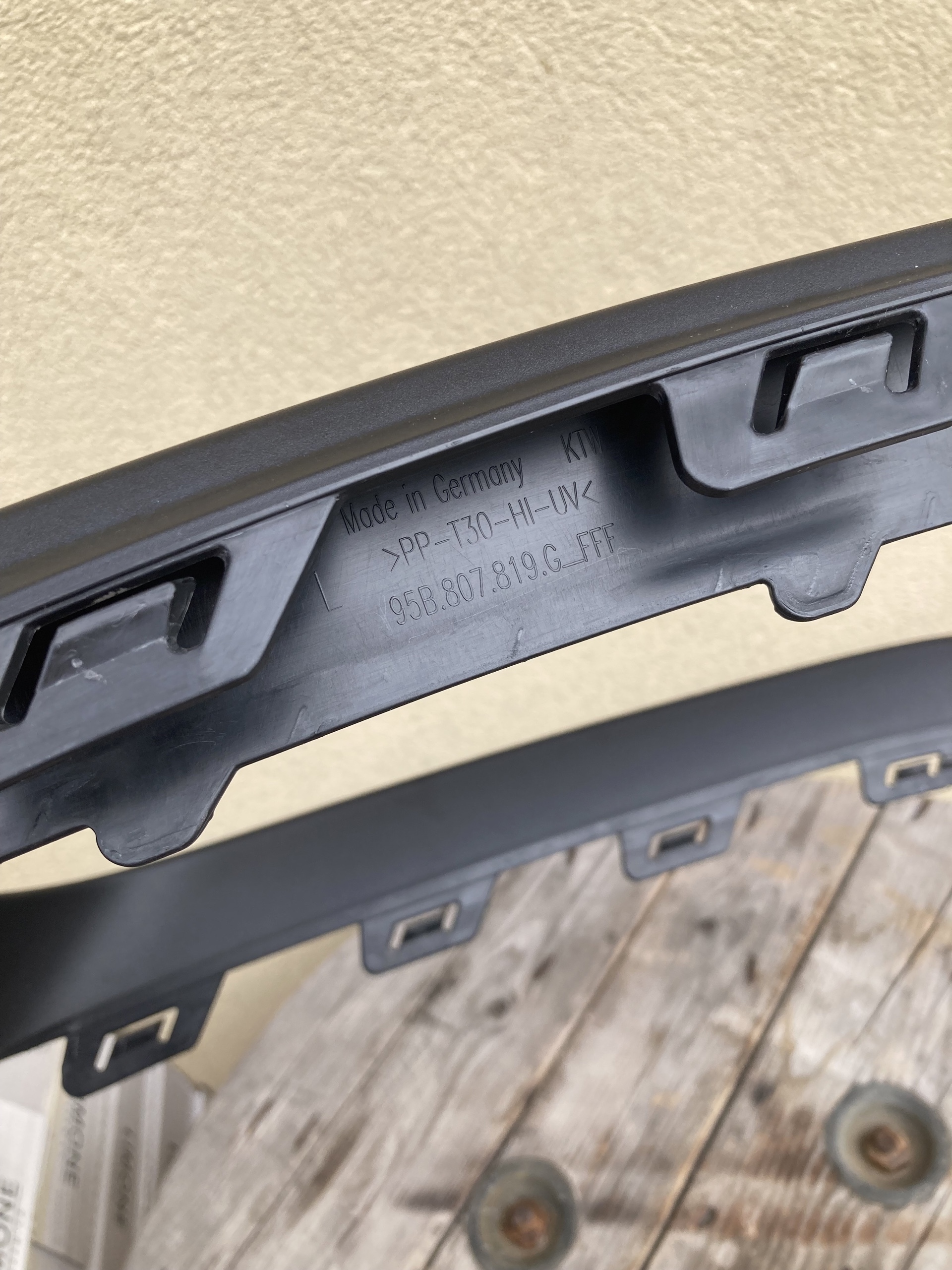 PORSCHE MACAN LISTWA LEWA 95B.807.819.G-FFF | Końskie | Kup teraz na ...