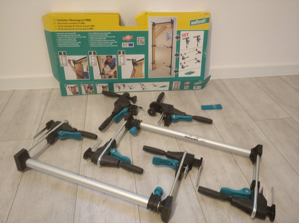 WOLFCRAFT Zestaw do montażu futryn ościeżnic drzwi | Konieczkowa | Kup ...