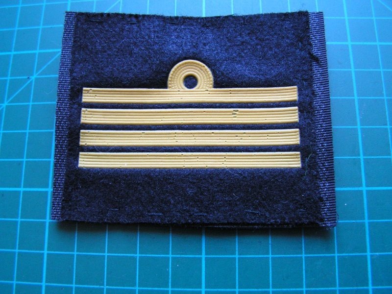 M164 Naszywka na mundur kapitan gumowana | GDYNIA | Kup teraz na ...