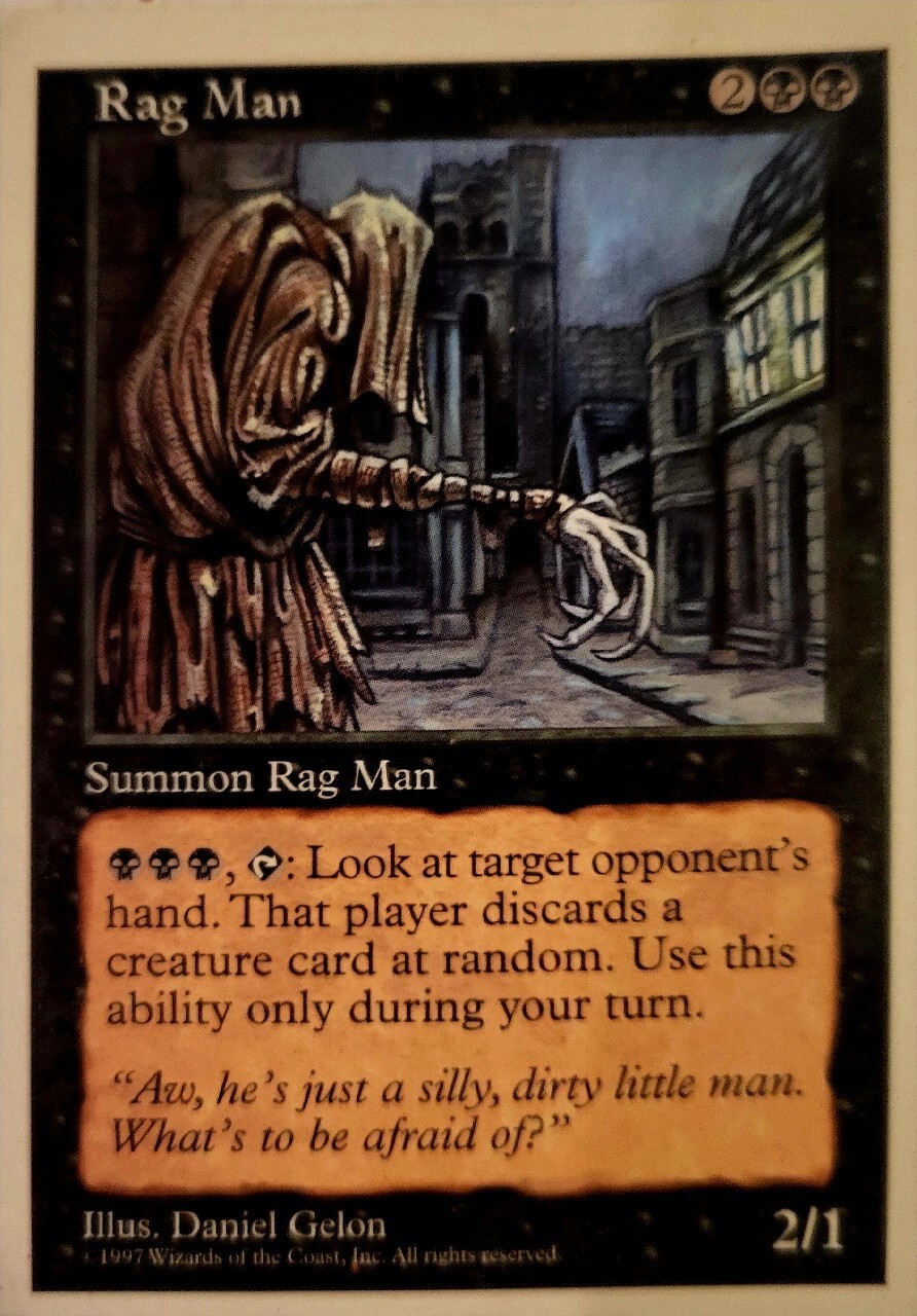 MTG - Rag Man - 5th Edition | Warszawa | Kup teraz na Allegro Lokalnie