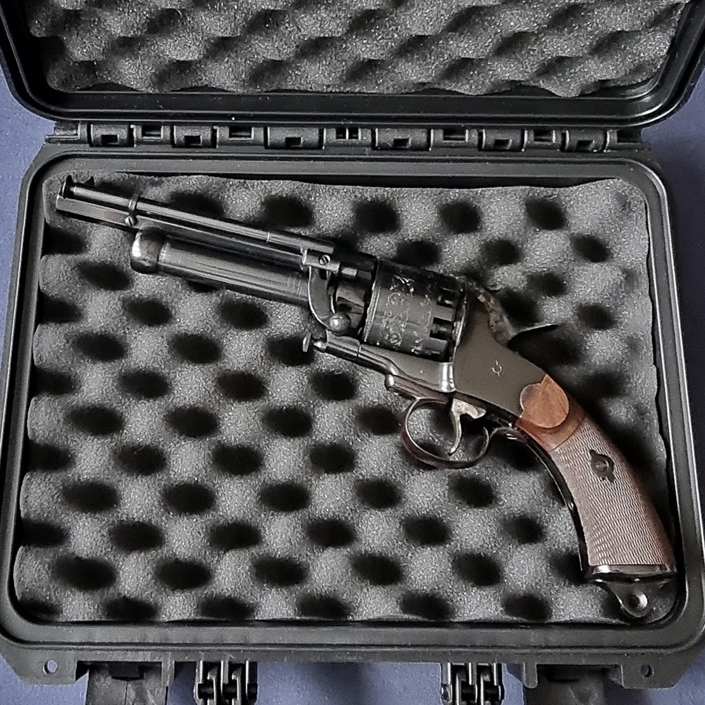 Czarnoprochowy Rewolwer Le Mat Army Steel wz 1856 Confederate Navy ...