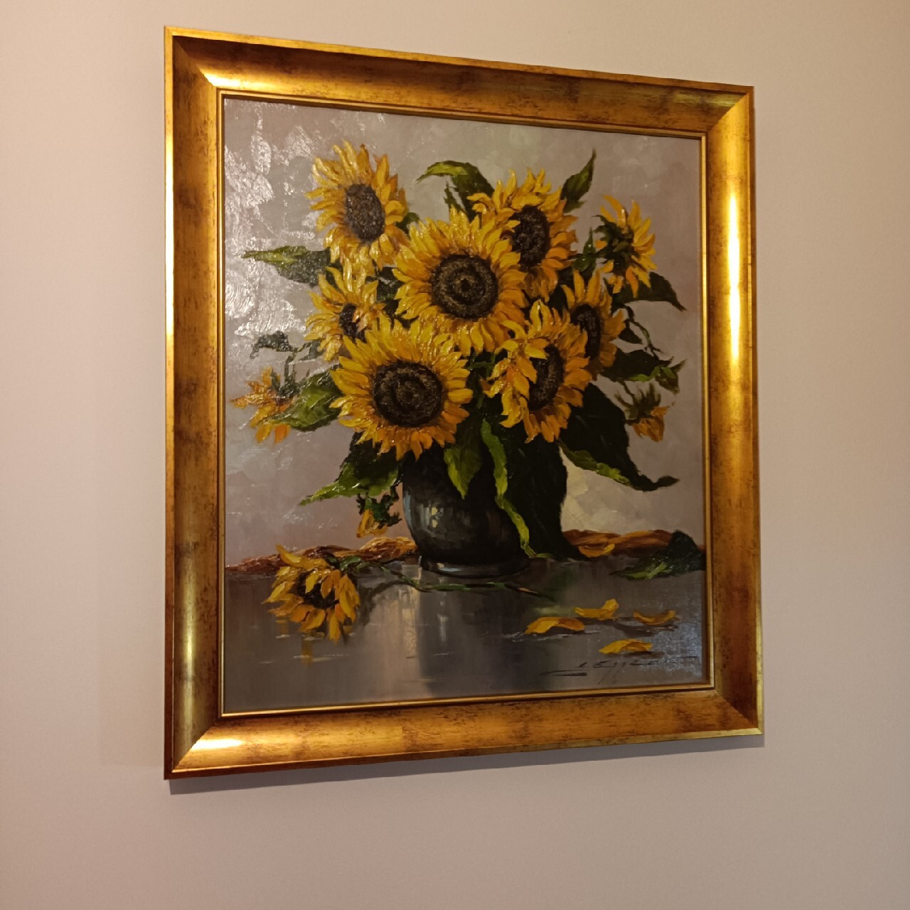 Obraz olejny: Sloneczniki | Wrocław | Kup teraz na Allegro Lokalnie