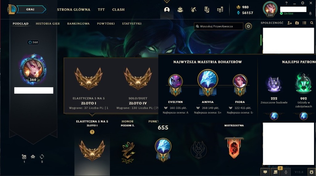 Konto League Of Legends Gold G1 182 Skiny+Mityczne | Wrocław | Kup ... Konto League Of Legends Gold G1 182 Skiny+Mityczne | Wrocław | Kup ...