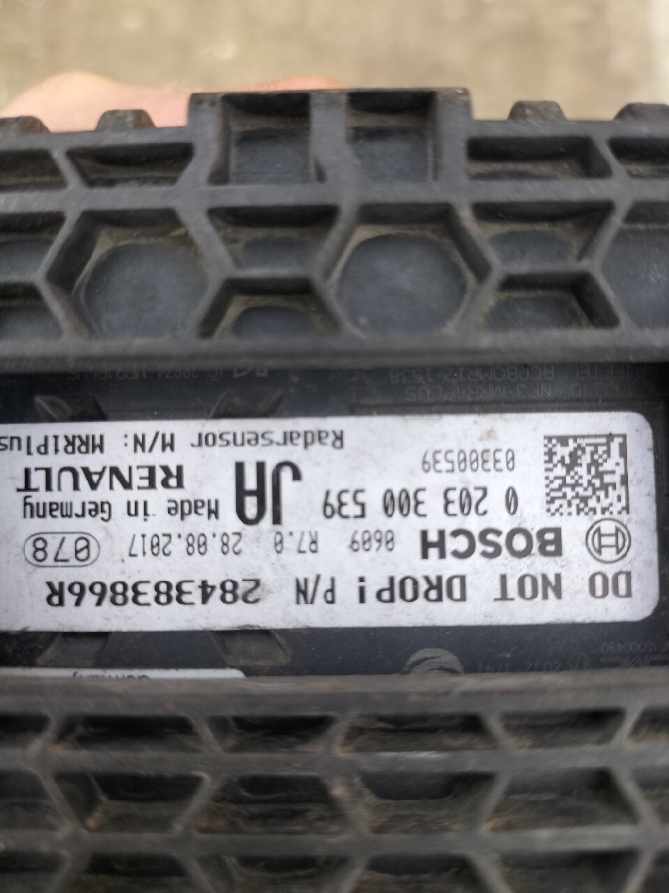 Renault kadjar sensor/radar | Ostrów | Kup teraz na Allegro Lokalnie