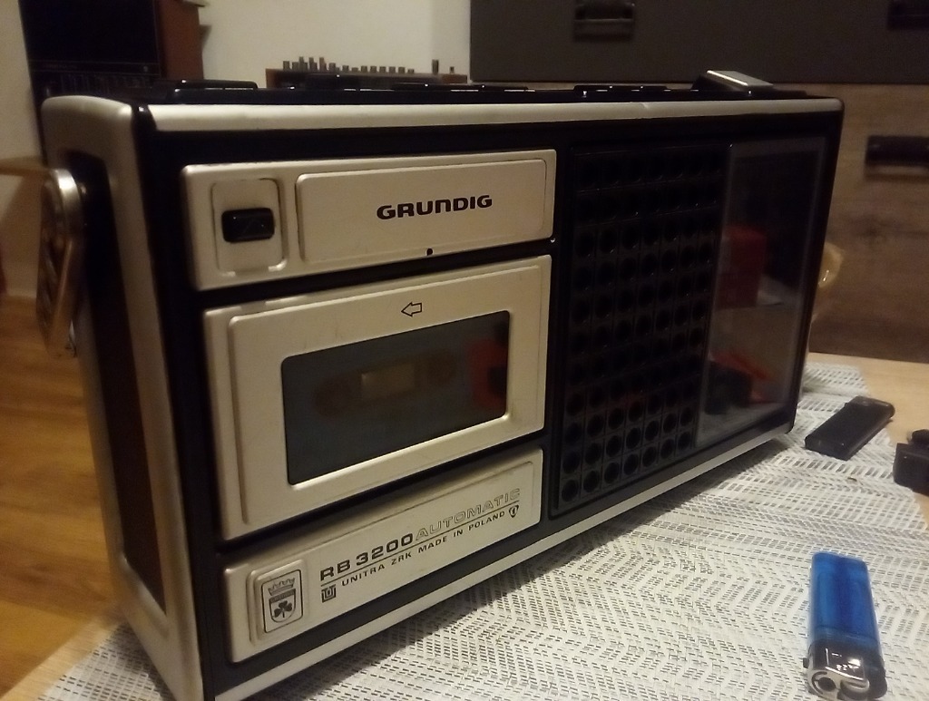 Radiomagnetofon Grundig RB 3200 | Włodawa | Kup teraz na Allegro Lokalnie