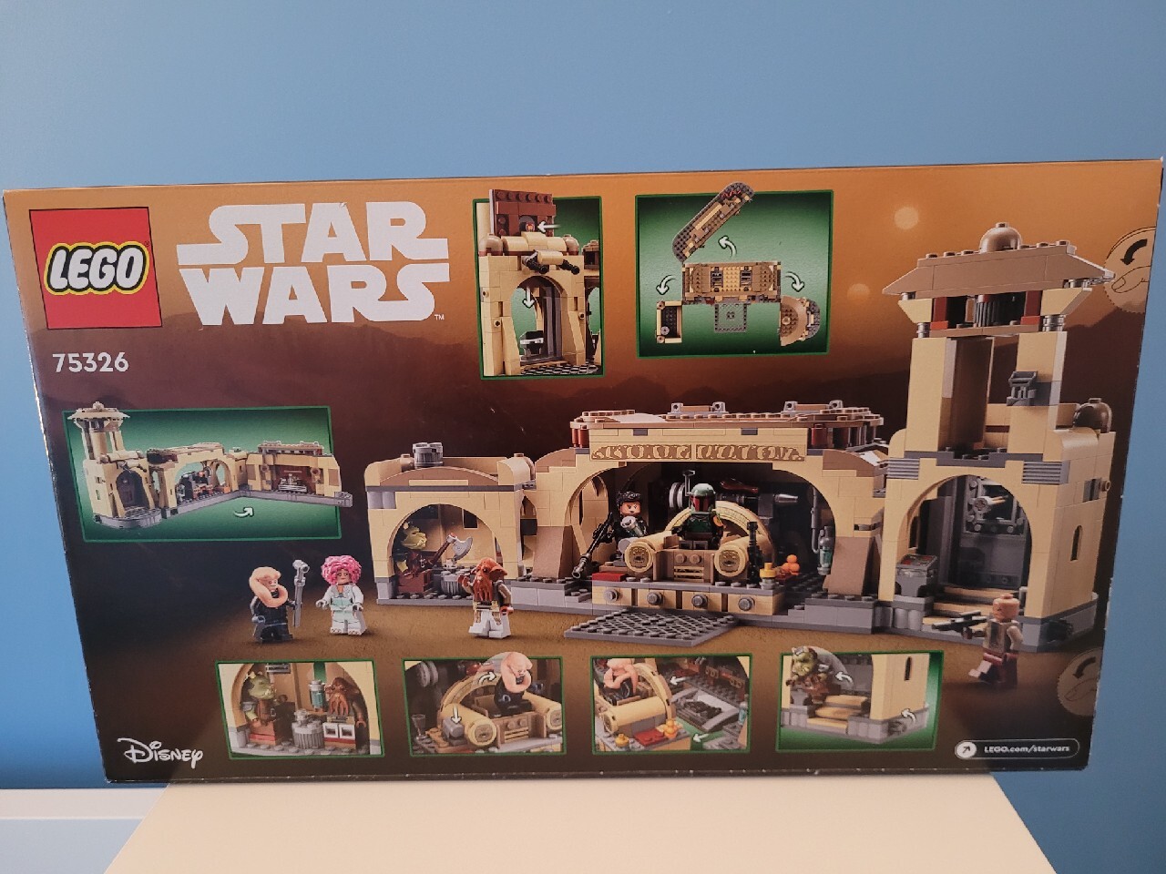#Nowe#Lego 75326 Star Wars Sala Tronowa Boby Fetta | Gdynia ...