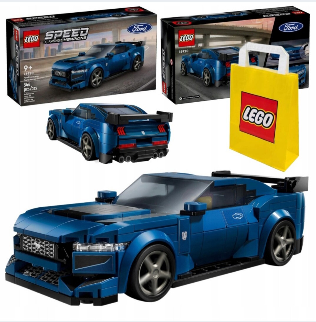 LEGO speed Ford Mustang Dark Horse 76920 | Kraków | Kup teraz na ...