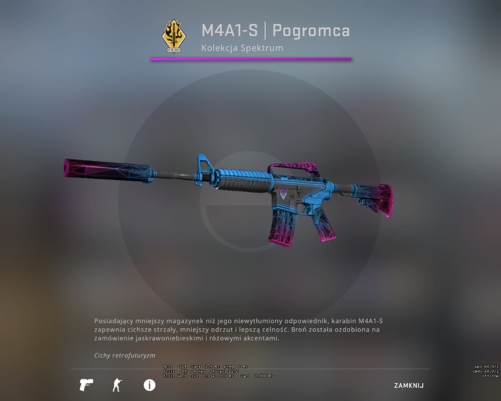M4A1-S | Pogromca FT CS GO Broń SKIN 64% Ceny!! | Września | Kup teraz ...