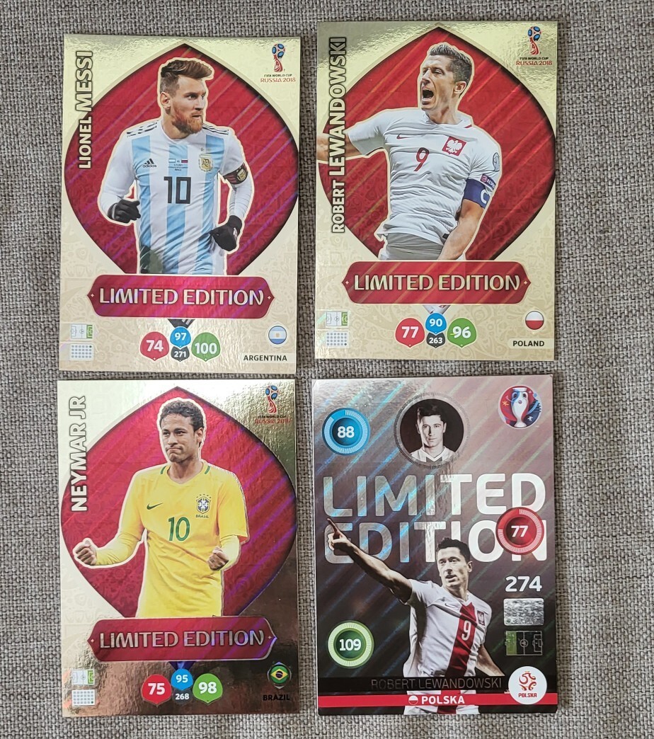 Karty piłkarskie. Neymar Messi Lewandowski | Reda | Kup teraz na Allegro Lokalnie