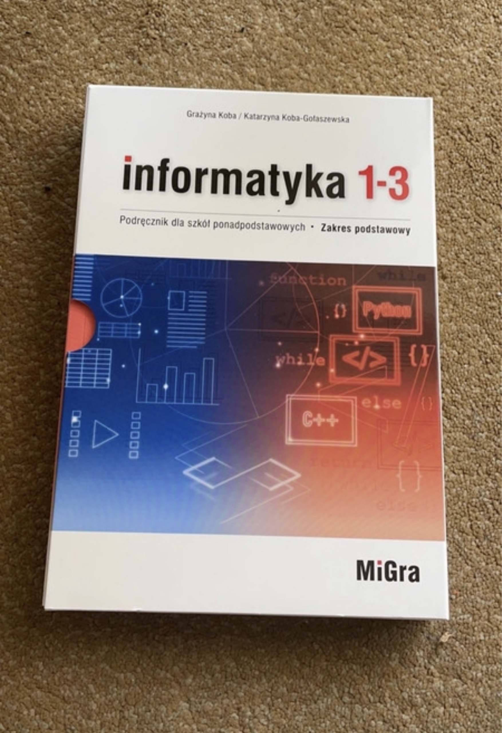 Podręcznik informatyka 1-3 migra ponad podstawowa | Warszawa | Kup ...