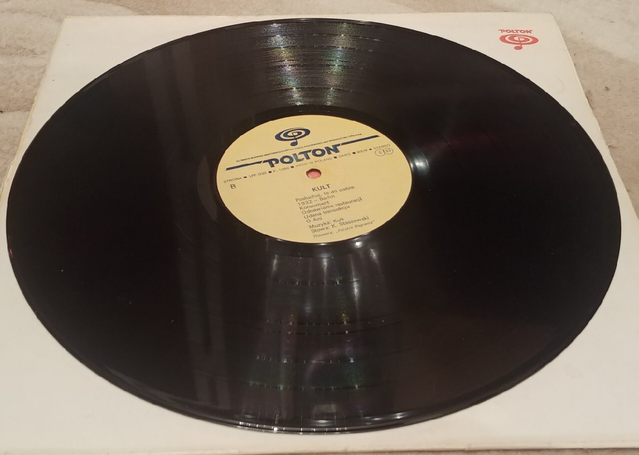 Kult Winyl Oryginał 1986 | Warszawa | Licytacja na Allegro Lokalnie