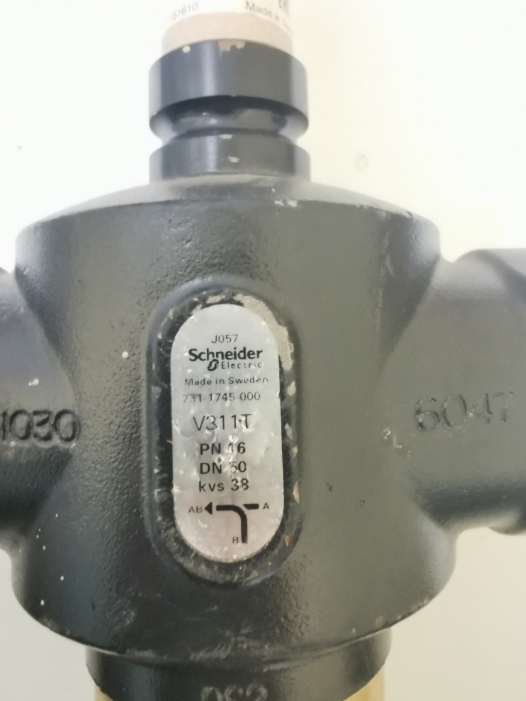 Zawór trójdrogowy V311T SHNEIDER KV 38 DN50 | Wrocław | Kup teraz na ...