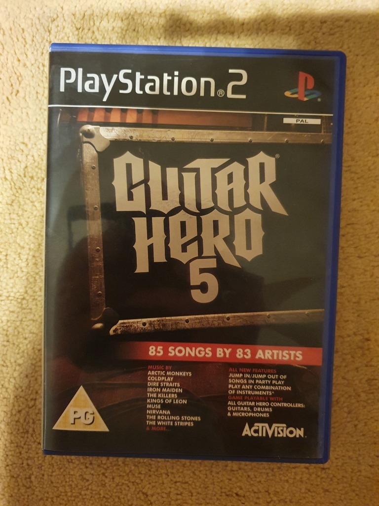 GUITAR HERO 5 ps2 | Jelenia Góra | Kup teraz na Allegro Lokalnie