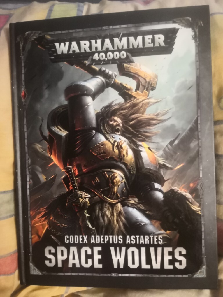 Warhammer 40k Space Wolves codex + karty | Poznań | Kup teraz na ...