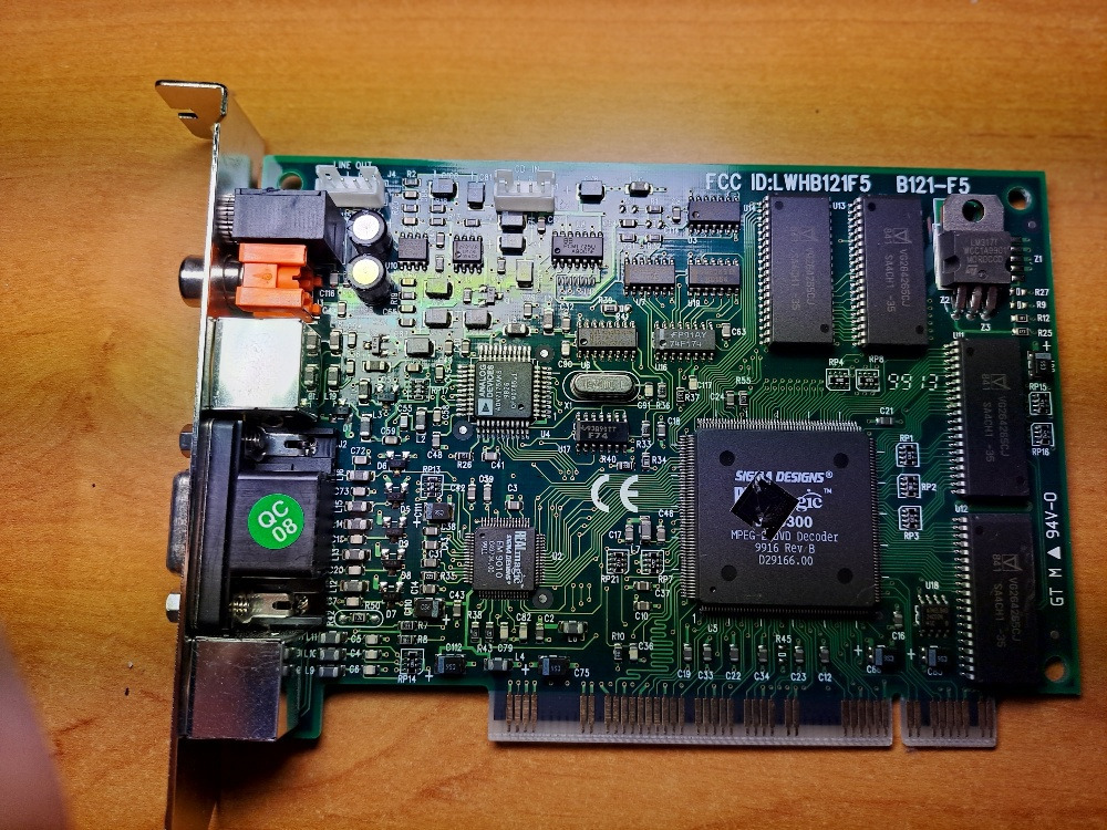 Karta RealMagic Mpeg-2/DVD Decoder PCI Card | Kielce | Kup teraz na ...