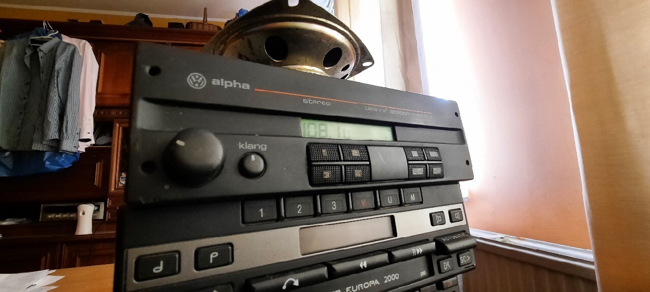 Radio vw alpha vw golf 2 gti gtd | Strzyżewo | Ogłoszenie na Allegro ...