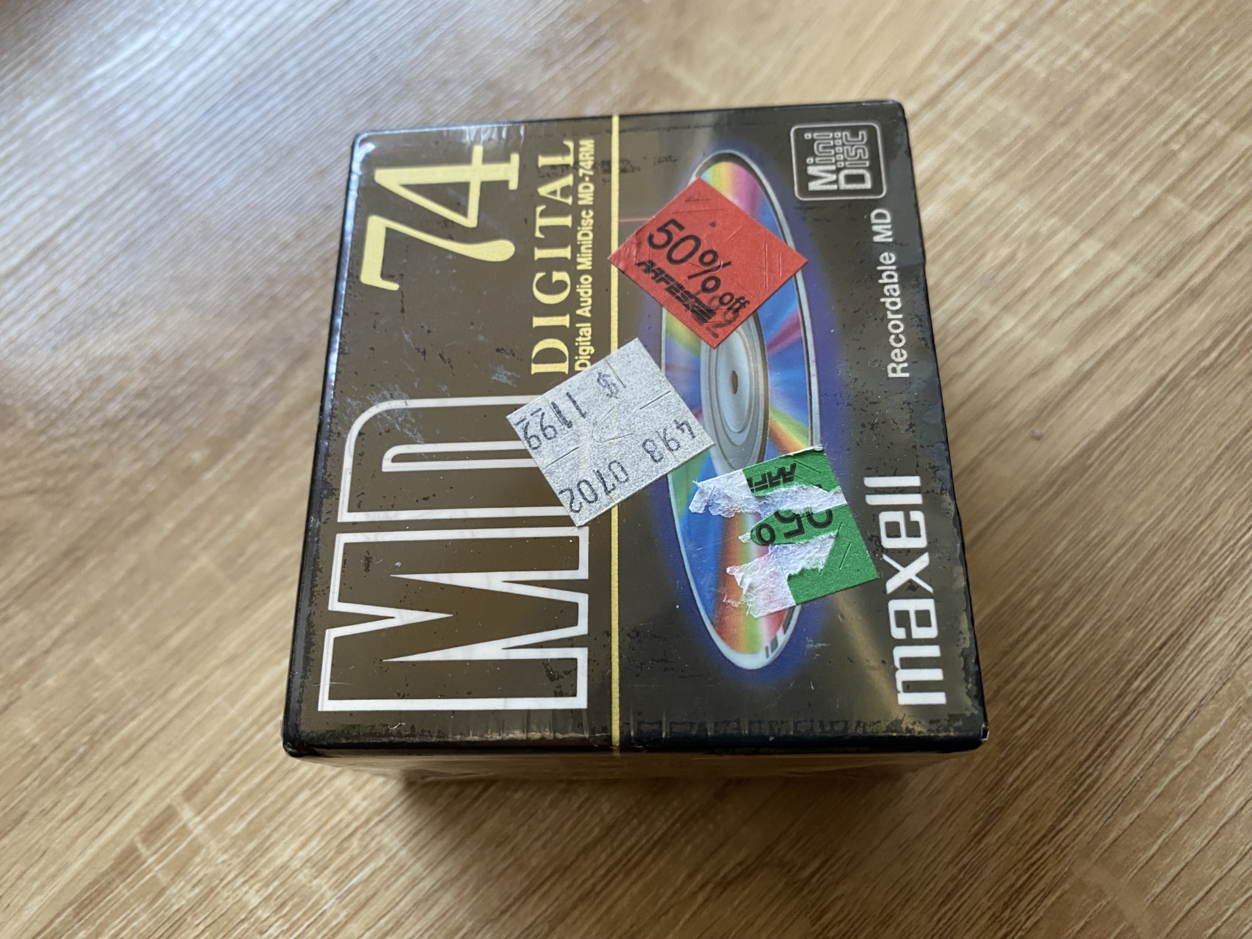 Mini Disc Maxell MD-74 RM 5 pack Japan / Nowe | Warszawa | Kup teraz na ...