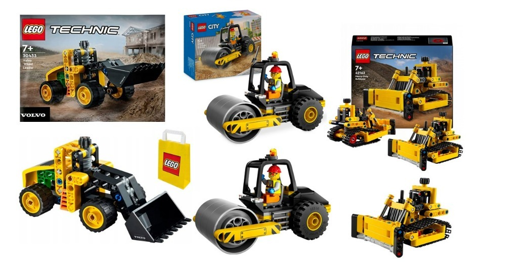 Lego Budowa 3 maszyny | Ostrów Wielkopolski | Kup teraz na Allegro Lokalnie