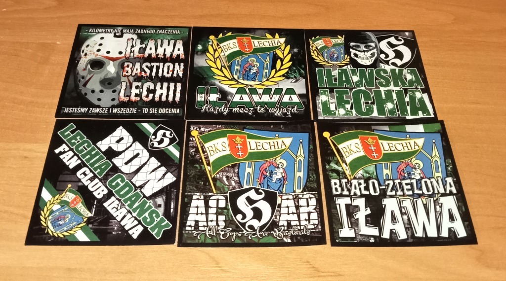 Vlepki wlepki Lechia Gdańsk Iława | Kraków | Kup teraz na Allegro Lokalnie