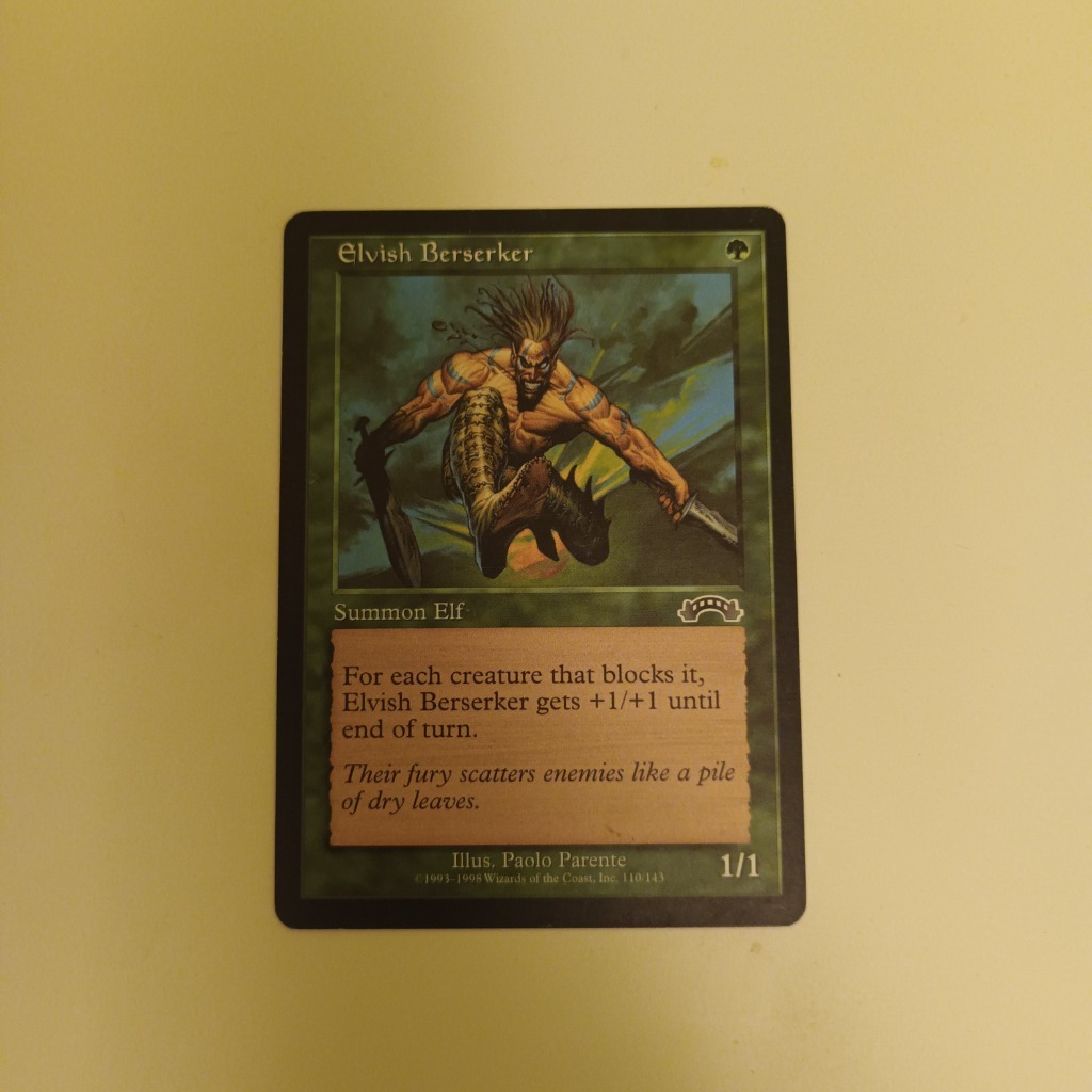Elvish Berserker MTG green | Warszawa | Kup teraz na Allegro Lokalnie