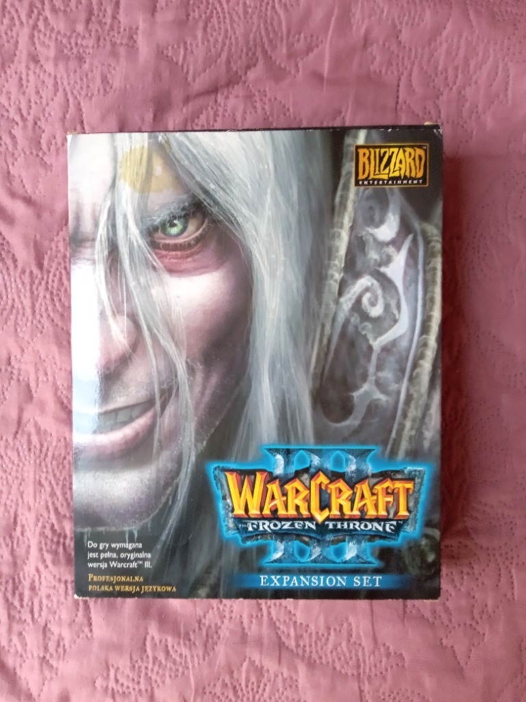 WARCRAFT 3 FROZEN THRONE BIG BOX POLSKIE WYDANIE | Strzelce Opolskie ...