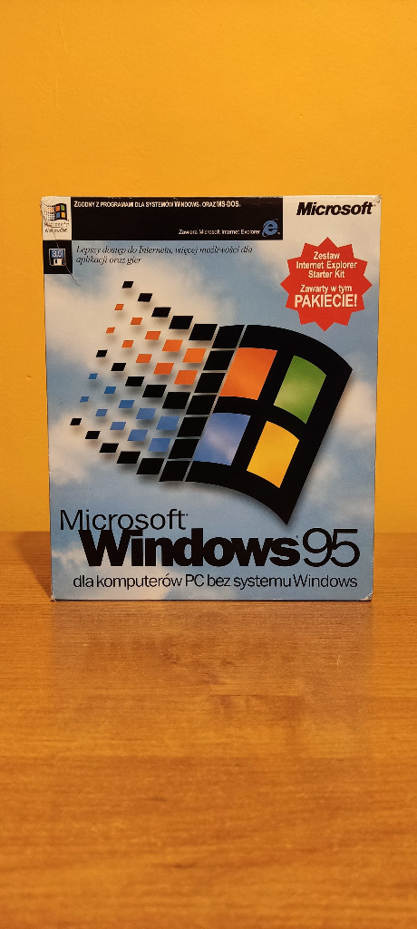System Microsoft Windows 95 wersja BOX UNIKAT! | Kłodzko | Licytacja na ...