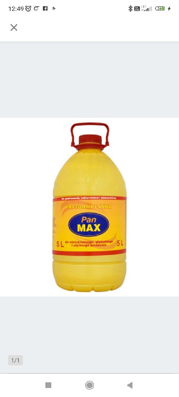 Frytura rzepakowa pan max 5l | Dobrzeń Wielki | Kup teraz na Allegro ...