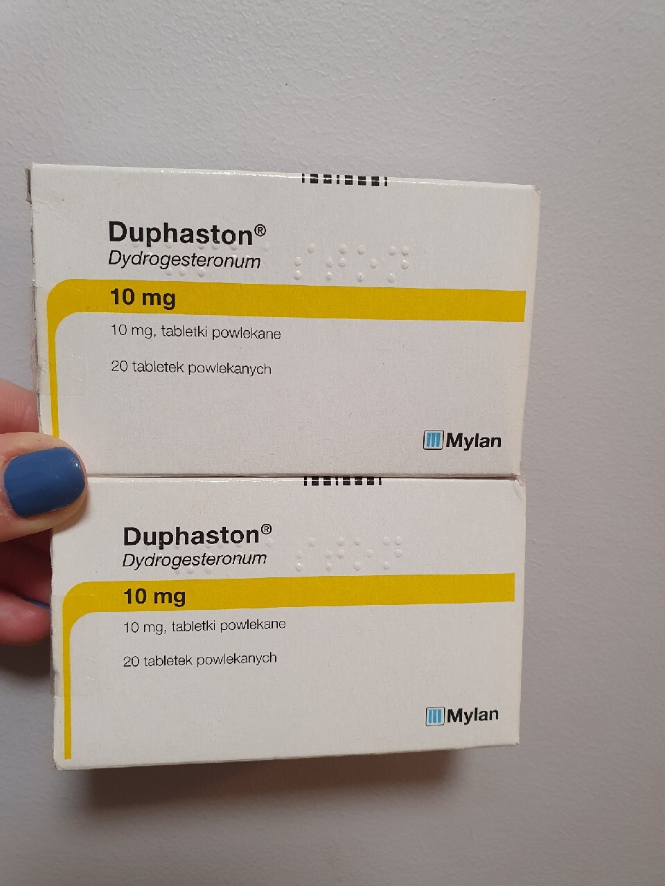 Tabletki/Proszki Duphaston 40 sztuk | Oddział | Kup teraz na Allegro ...