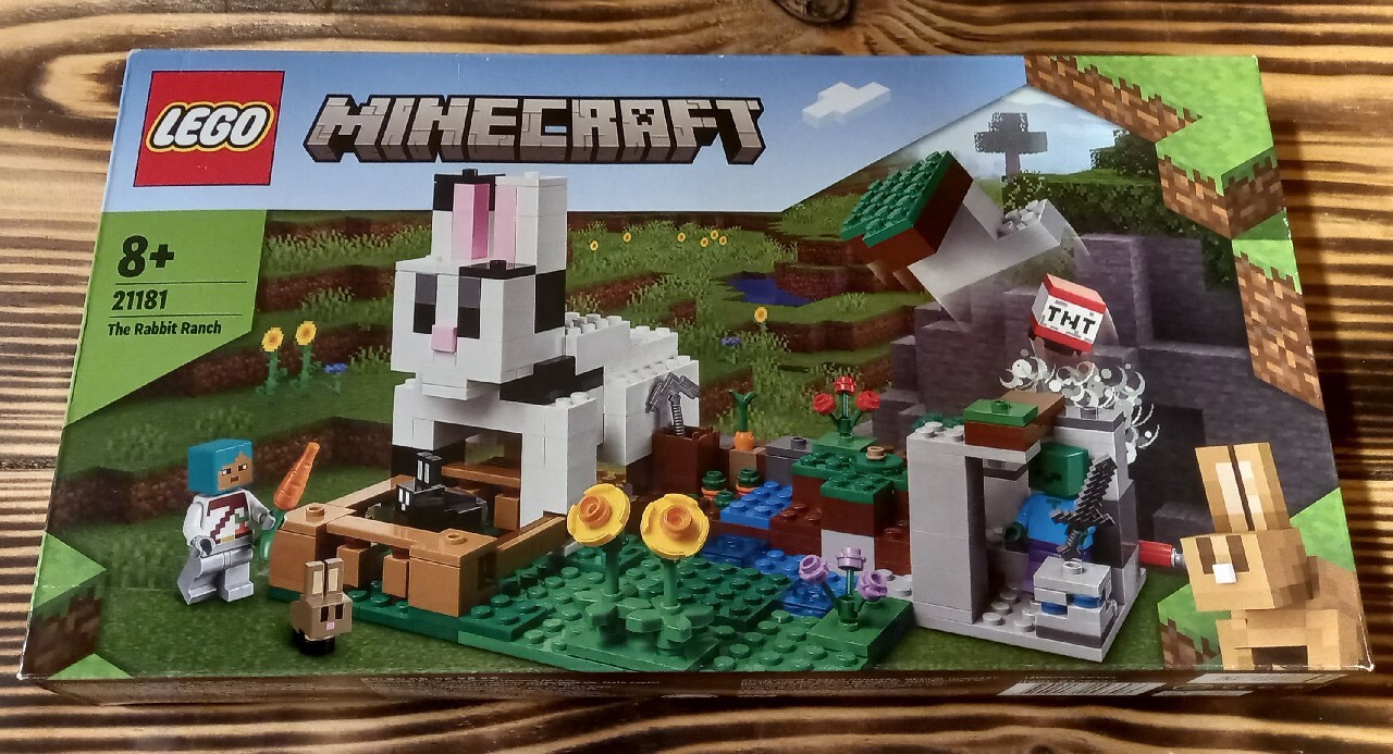Lego 21181 Minecraft The Rabbit Ranch | Świerklany Dolne | Kup teraz na ...