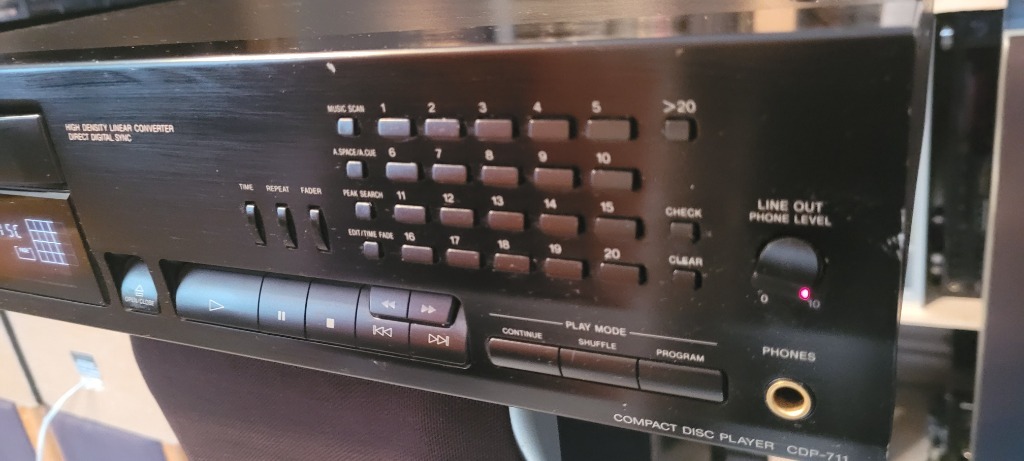 CD Sony CDP-711 | Skwierzyna | Kup teraz na Allegro Lokalnie