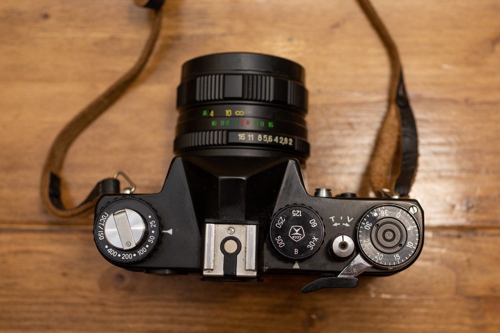 ZENIT 12 CD + obiektyw HELIOS-44M-4 58mm1:2 | Biała Podlaska ...