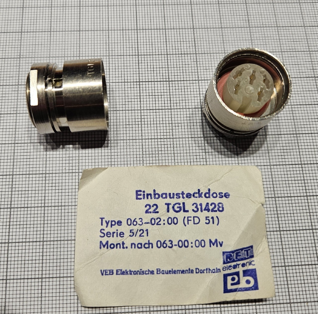 Złącze gniazdo 5 pi TGL 31428 | Wołomin | Kup teraz na Allegro Lokalnie