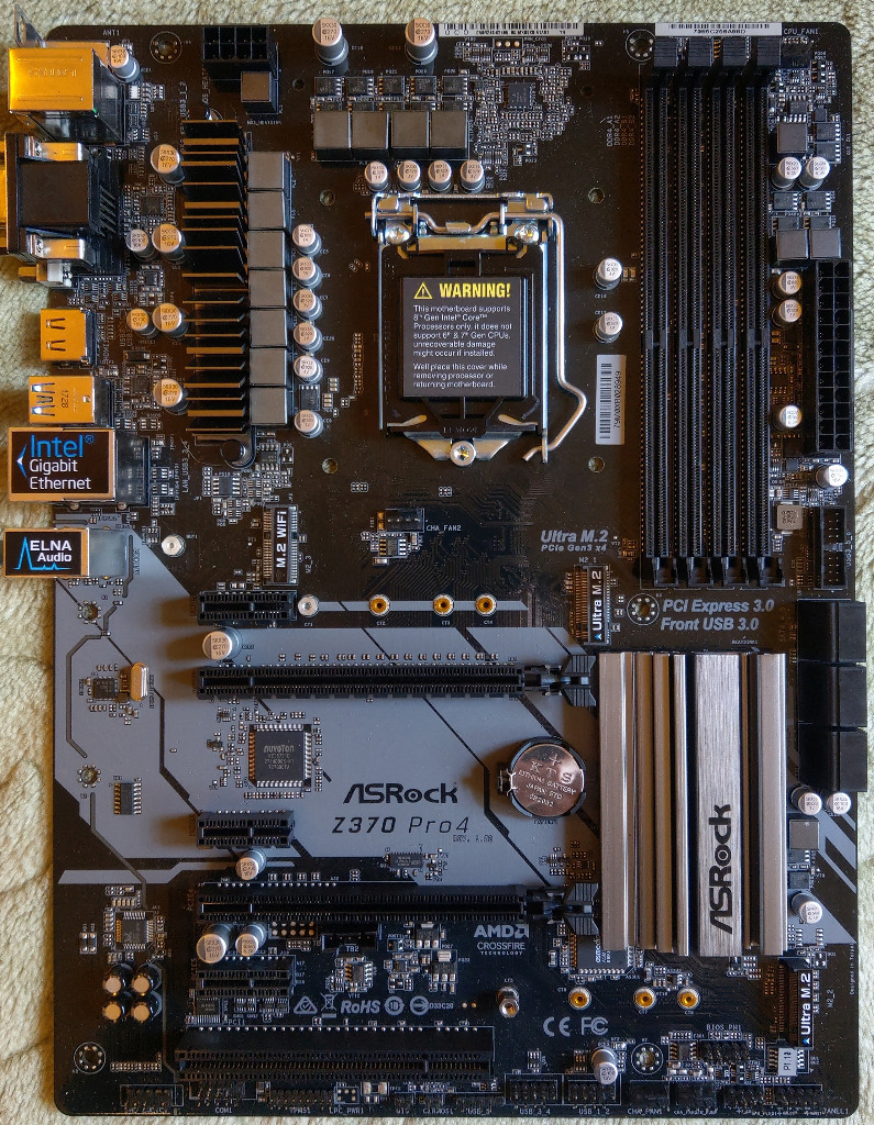 Płyta główna Asrock Z370 Pro4 | Wyszków | Kup teraz na Allegro Lokalnie