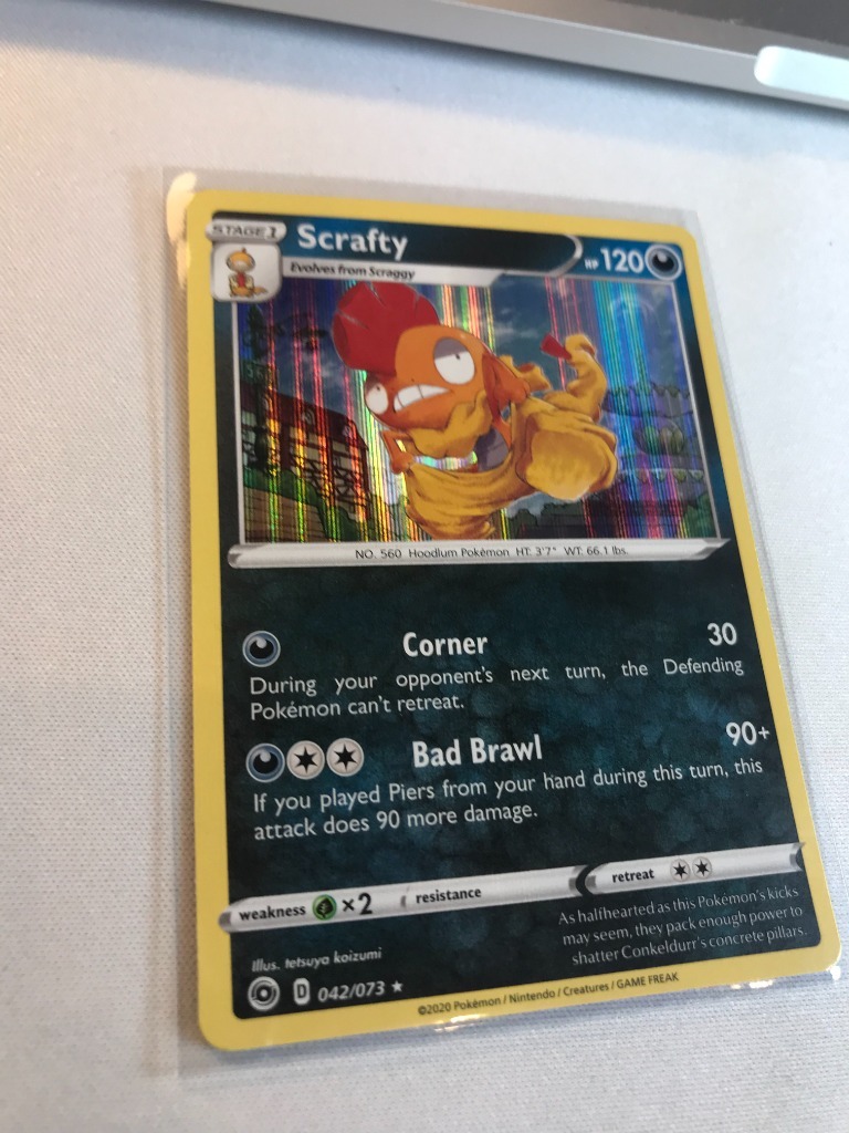 Pokemon TCG Scrafty Holo 042/073 Champions Path | Częstochowa | Kup teraz na Allegro Lokalnie