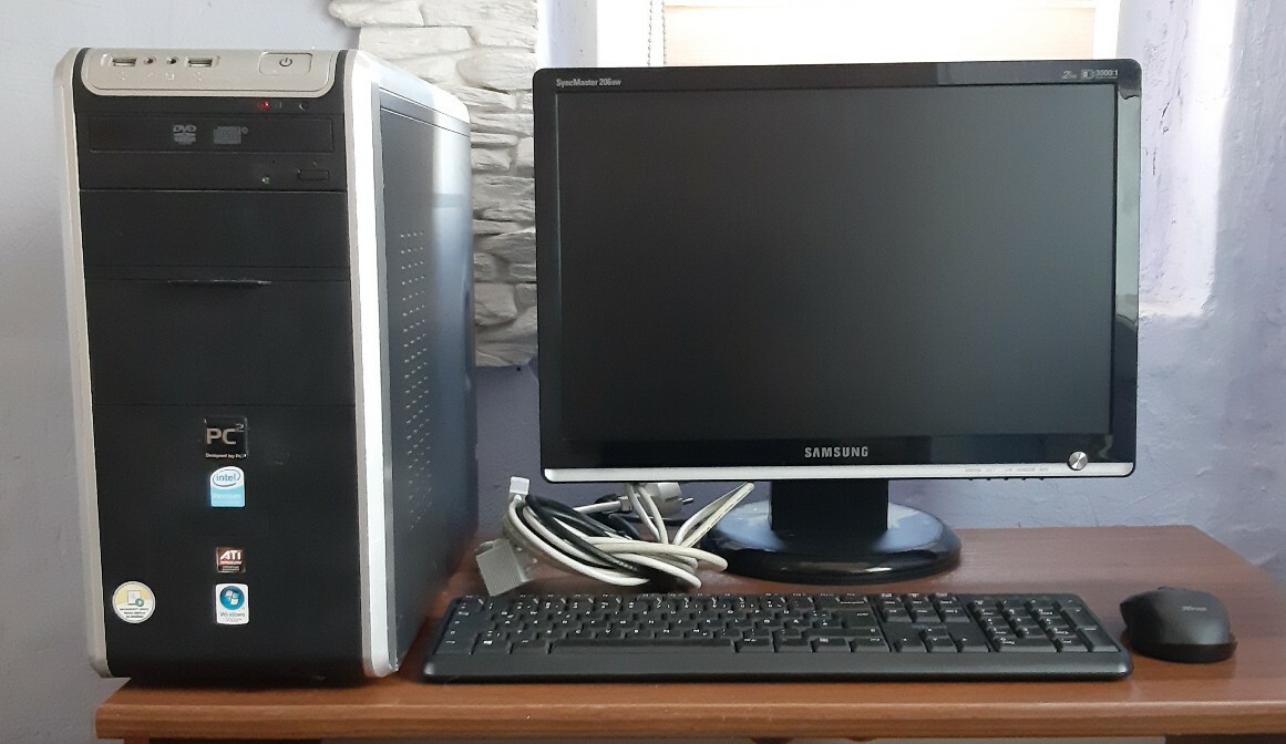 Komputer stacjonarny komplet monitor myszka klawiatura | Gdańsk | Kup ...