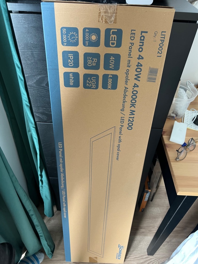 Panel LED 40W 4000K Schrack | Wrocław | Kup teraz na Allegro Lokalnie