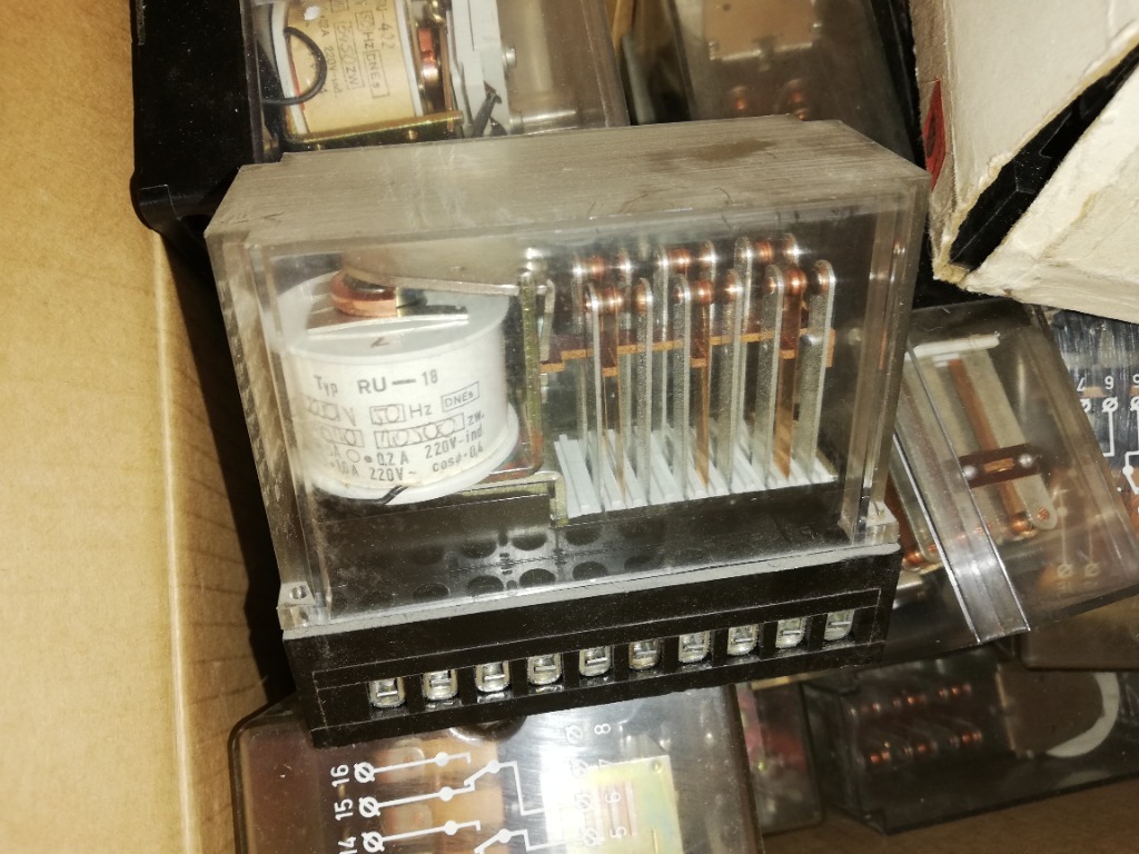 Przekaznik RU18 220V AC | Mazowsze mazowieckie | Kup teraz na Allegro ...