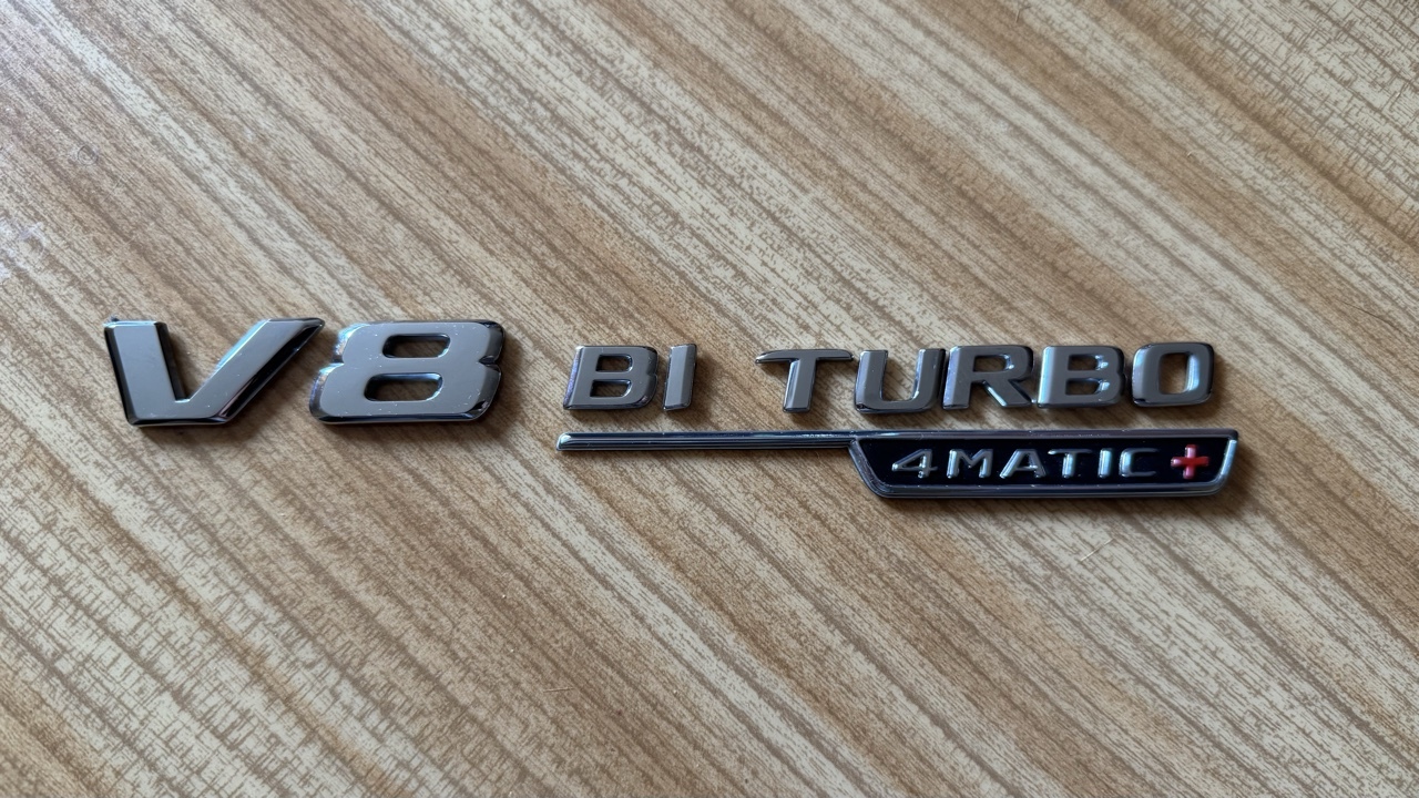 Mercedes w222 s500 emblemat V8 Bi Turbo 4Matic+ | Alwernia | Kup teraz ...