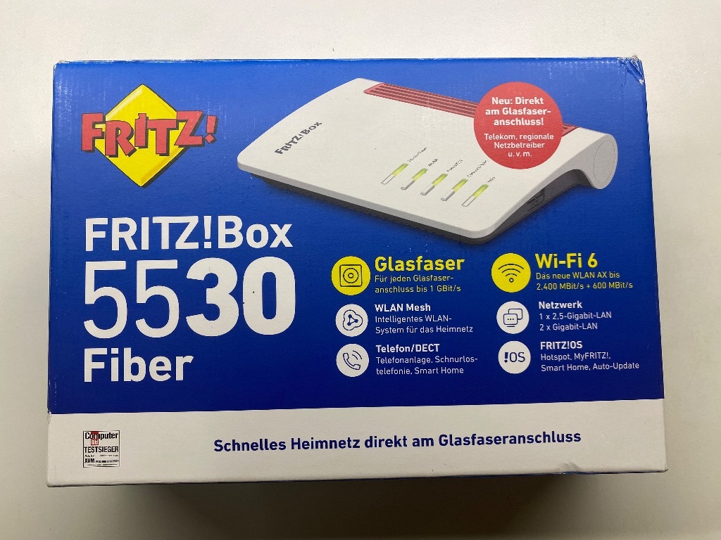 Fritz Box 5530 Fiber WiFi 6 | Koszalin | Kup teraz na Allegro Lokalnie