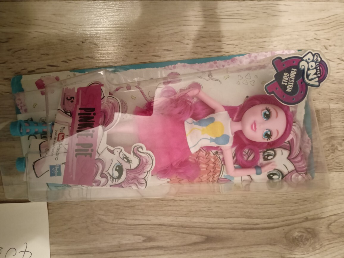 Lalka My Little Pony Equestria Girls Pinkie Pie | PODŁĘŻE | Kup teraz ...