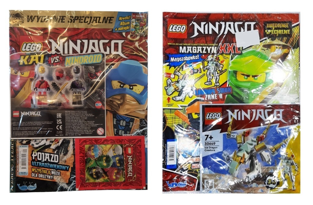 LEGO Ninjago Legacy Czasopismo Magazyn Zestaw - CNL01 | Wrocław | Kup ...