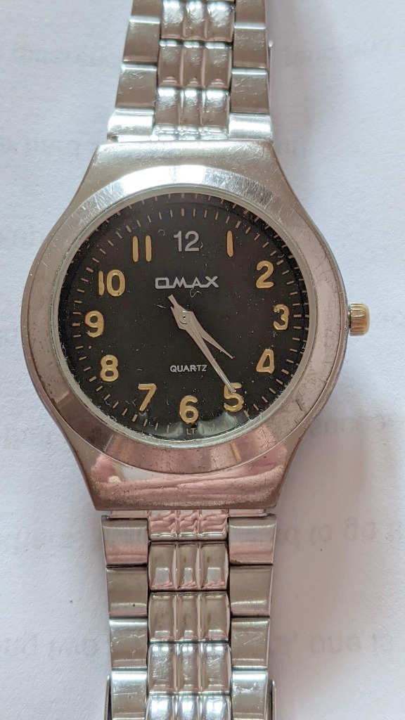 QMAX Zegarek stalowometalowa Bransoletka | Kraków | Kup teraz na ...