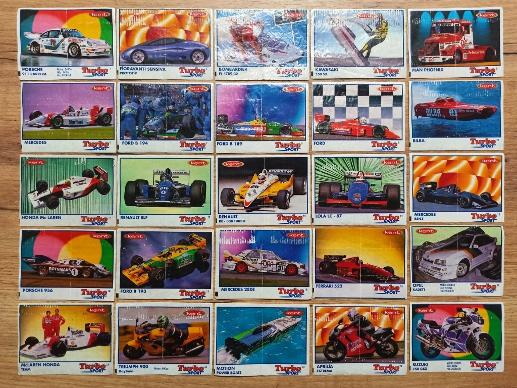 GUMA TURBO SPORT 1-70 PEŁNA SERIA 70 SZT SAMOCHODY | Suchodoły | Kup ...